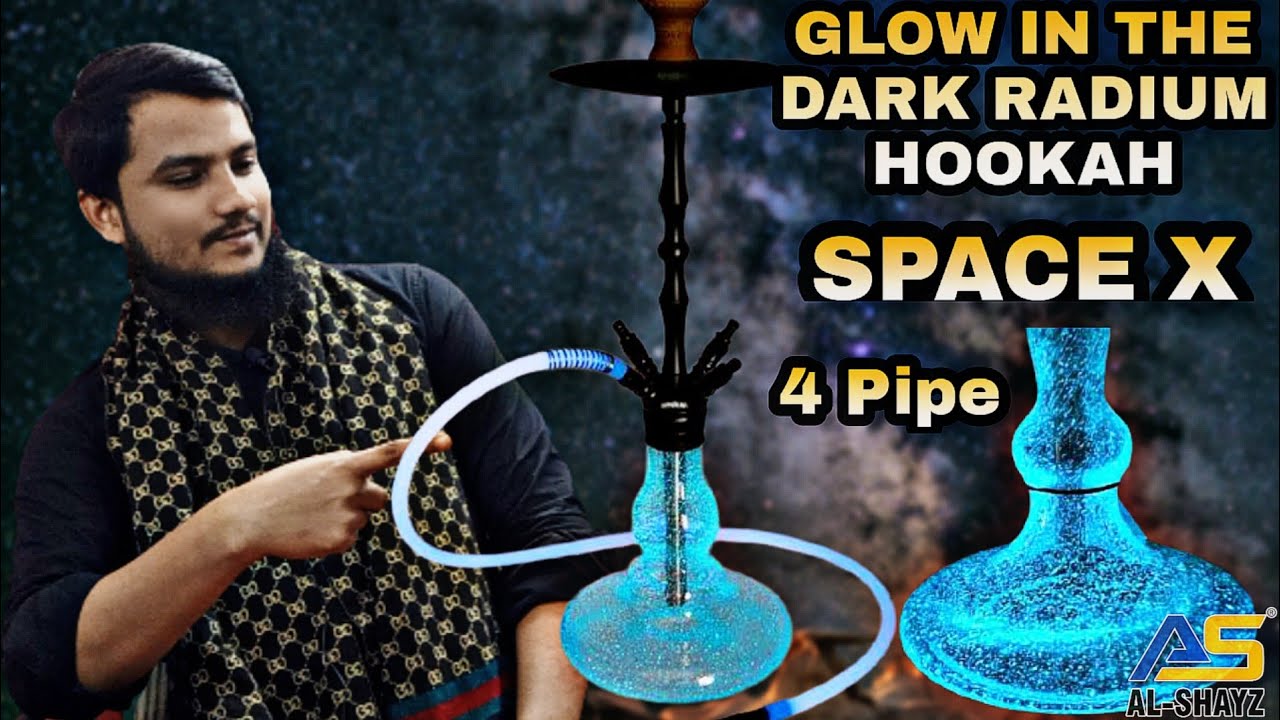 Russian Space X Glowing In The Dark Hookah | Radium |Unboxing ...