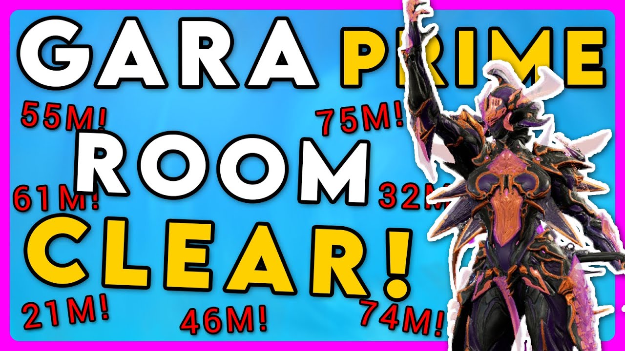 Warframe Gara Prime Build 2025 | Glass Steel Path Nuke! - YouTube