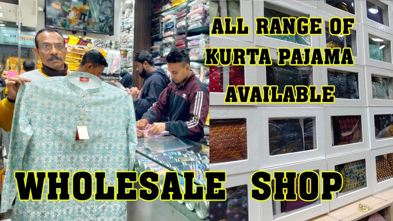 kurta pajama manufacturer |Cheap And Best Chicken Work Kurta 🤩 || Kapda ...