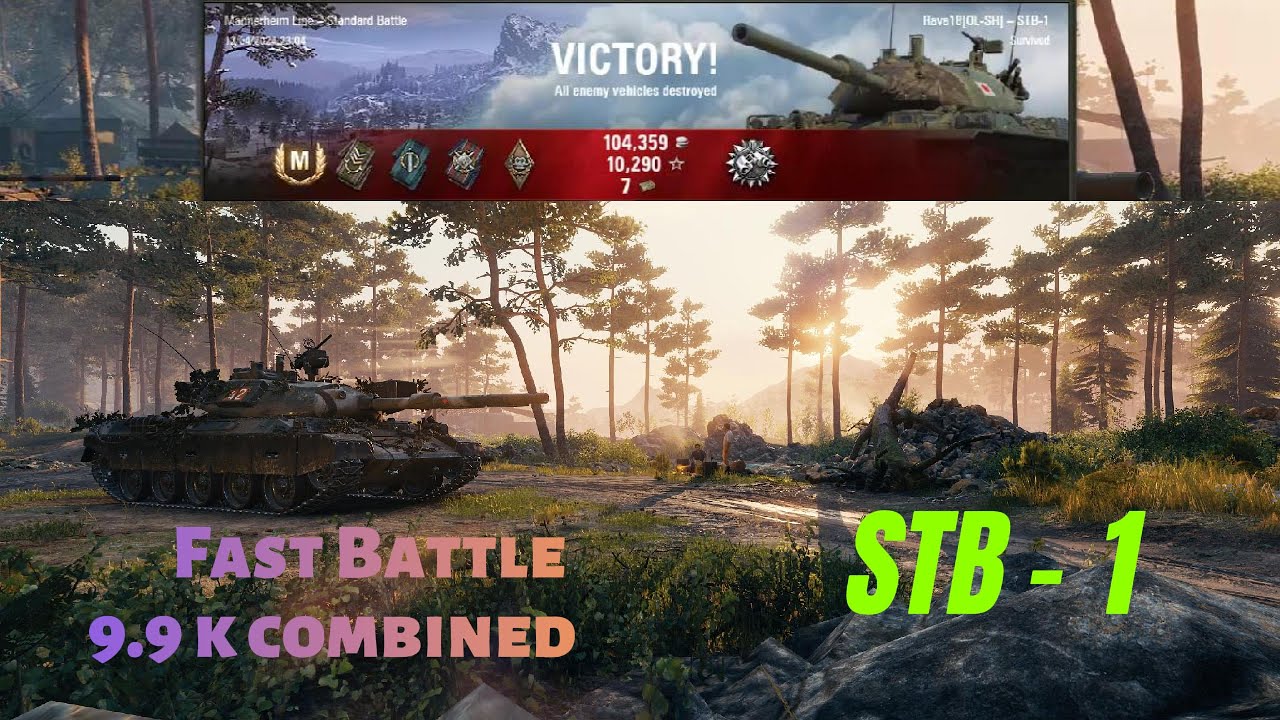 World Of Tanks || STB -1 gameplay - 4.8 k damage - 5 k assist damage ...