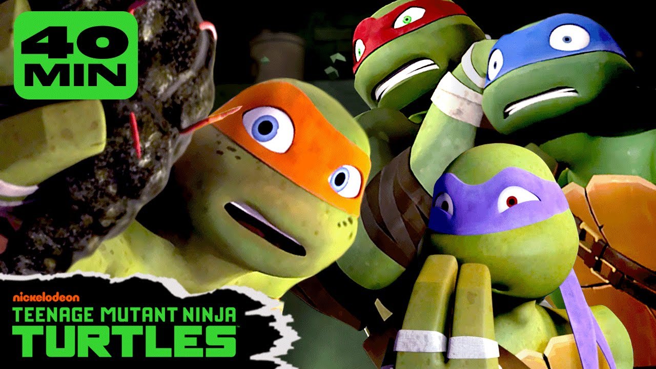 Ninja Turtles MESSIEST Moments! 💩 | 40 Minute Compilation | TMNT - YouTube