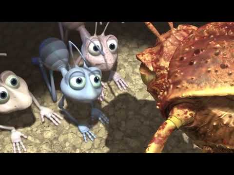Disney/PIXAR "A Bug's Life" (1998) - The Grasshoppers!/WHERE'S MY FOOD ...