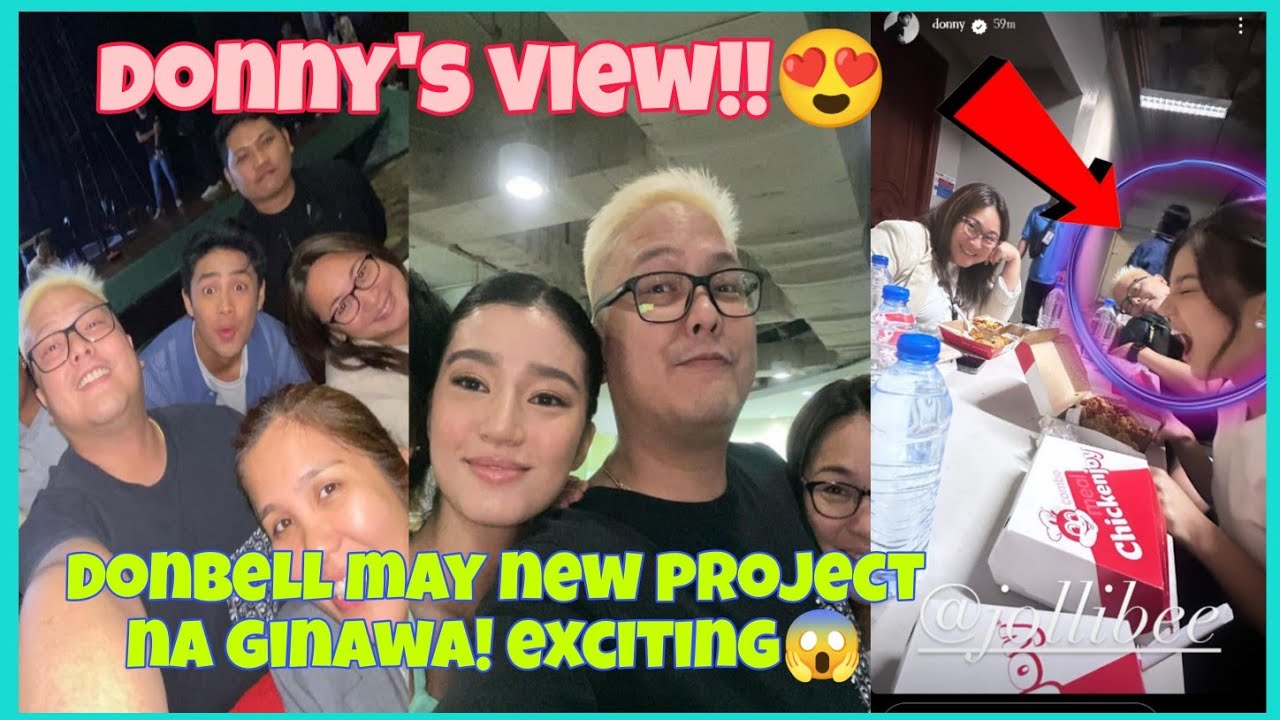 DONBELLE may new project na naman! Nagpost pa si DONNY na si TINK ...