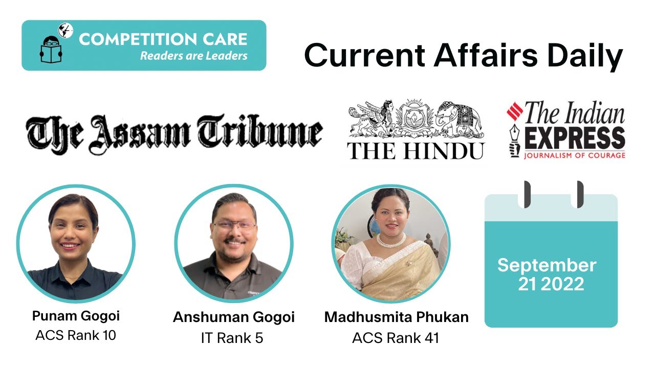 Daily Newspaper Analysis- 21 September 2022-Competition Care -Best APSC ...