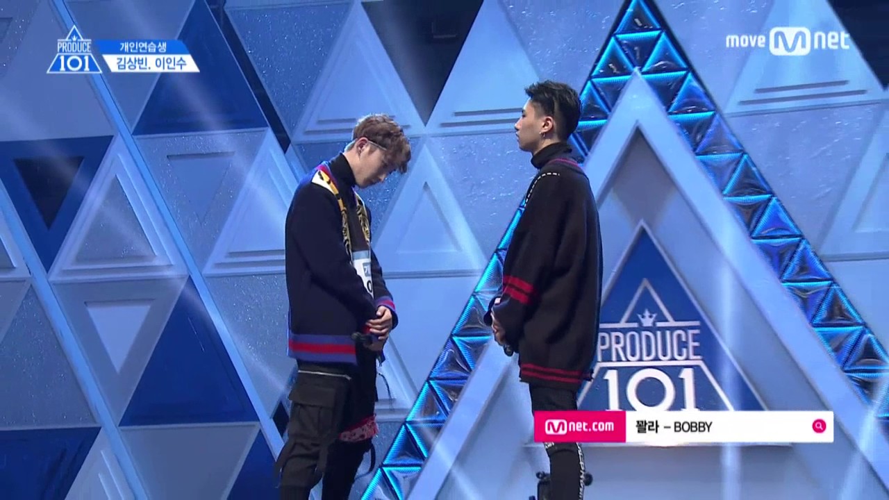 Produce 101 Season 2 Kim Sang Bin and Lee Insoo "Holup" Bobby - YouTube