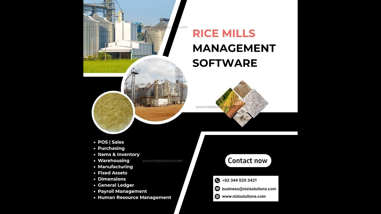 Rice Mill Management Software | Complete ERP for Rice Mills | Nizi ...