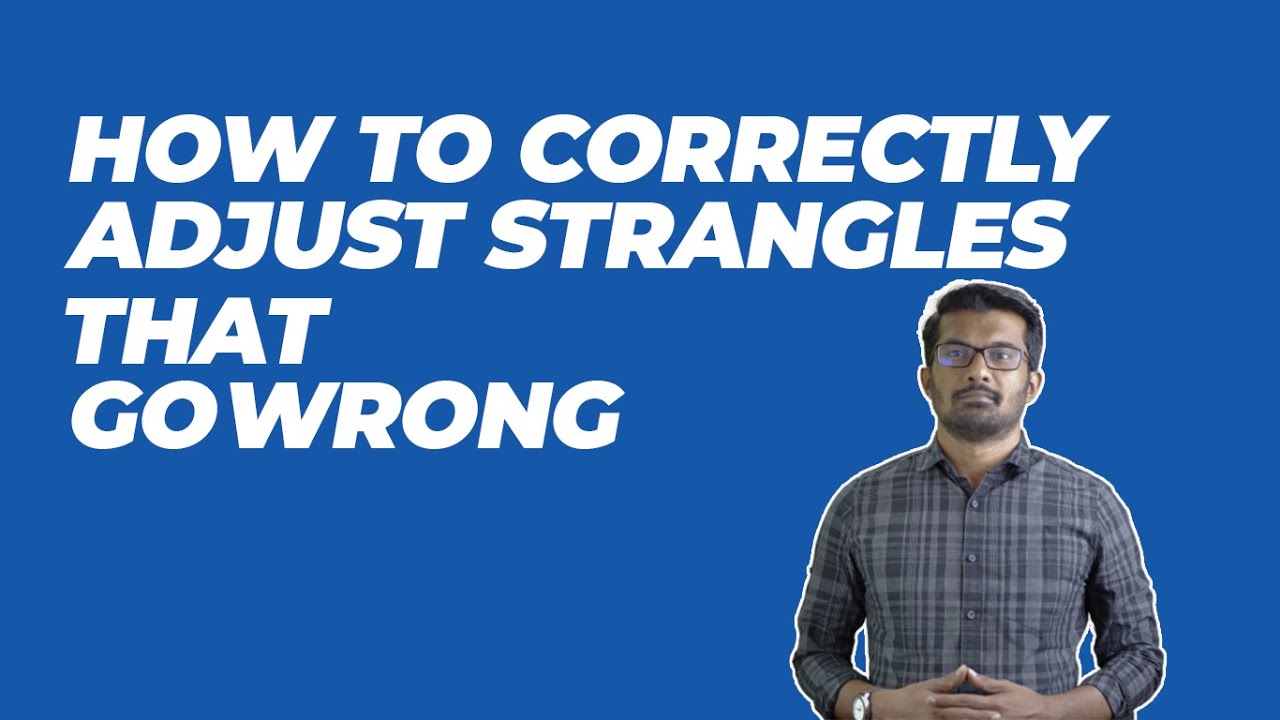 Short Strangle Adjustment I Options Trading For Beginners - YouTube
