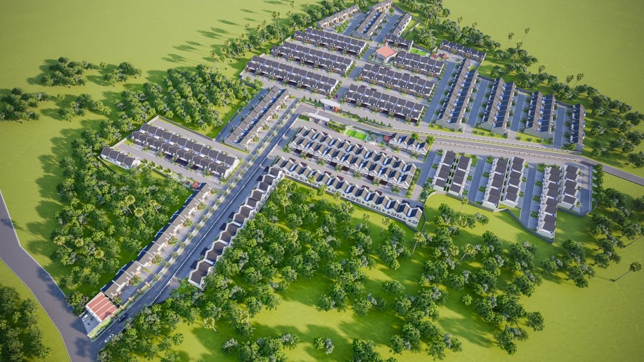 Vidio Animasi 3D Perumahan Diamond Green Depok - YouTube