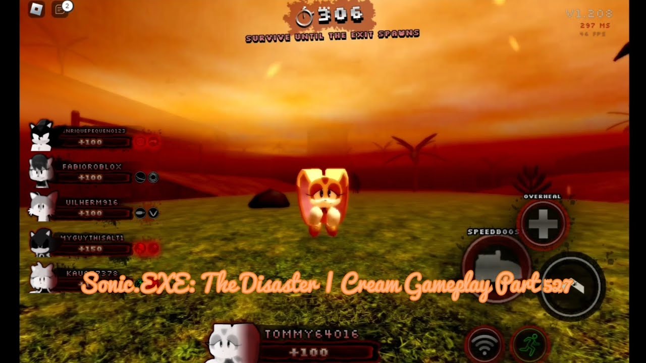 Sonic.EXE: The Disaster | Cream Gameplay Part 527 - YouTube