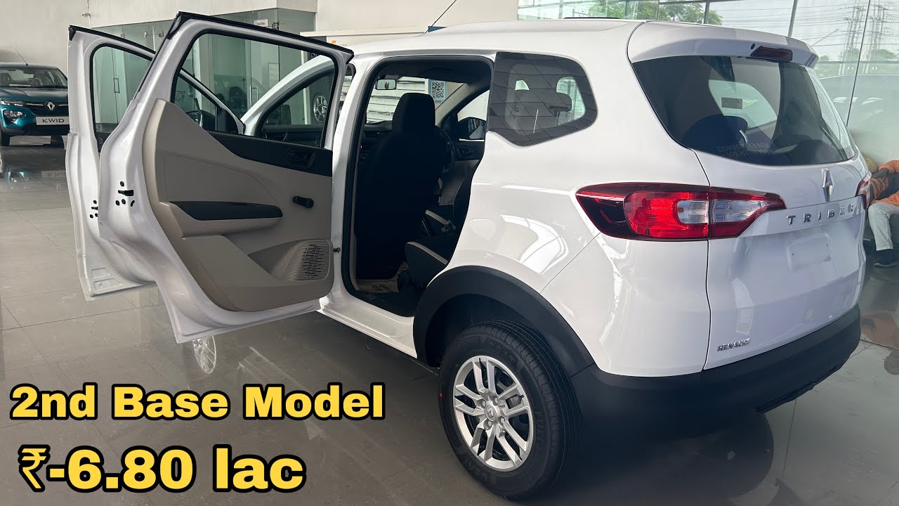 Renault Triber RXL 2024 | Triber 2nd Base Model Features & On Road ...