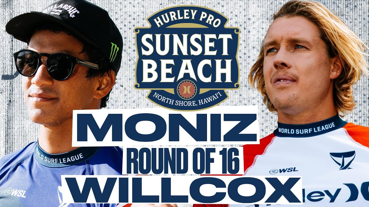 Seth Moniz vs Jacob Willcox | Hurley Pro Sunset Beach 2024 - Round of ...