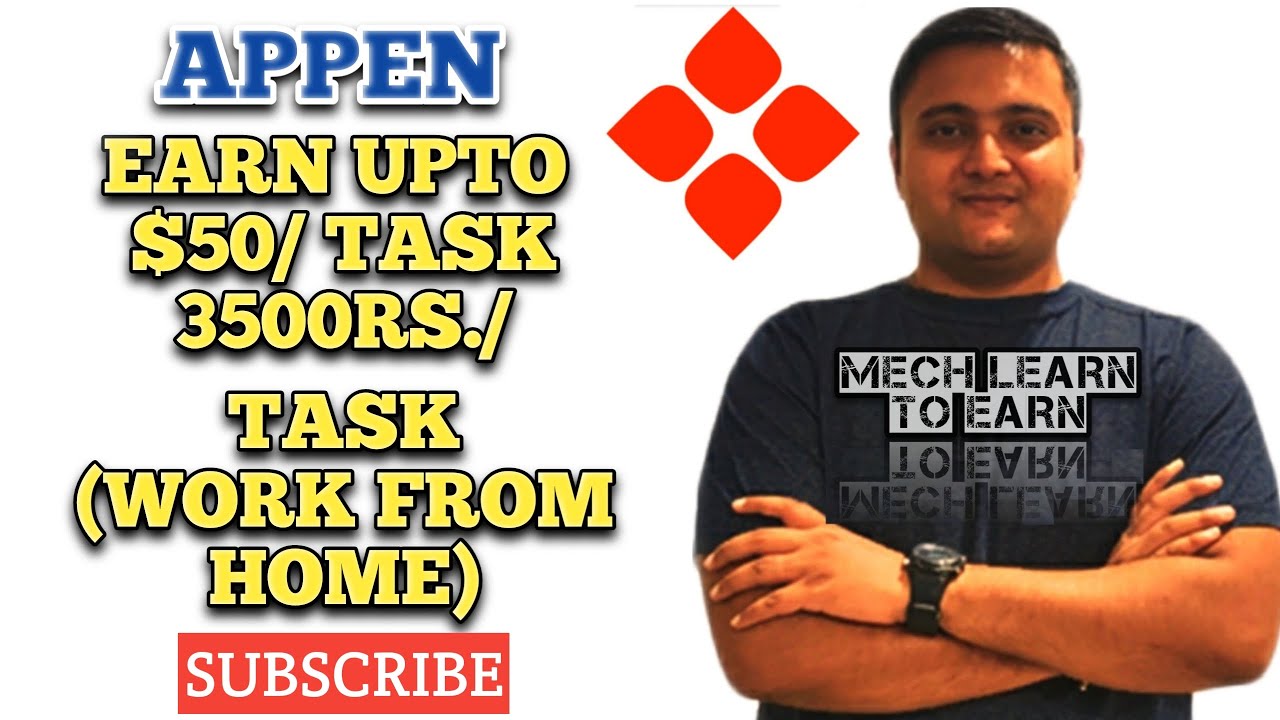 Earn up to $50 per task Work From Home - Appen - YouTube