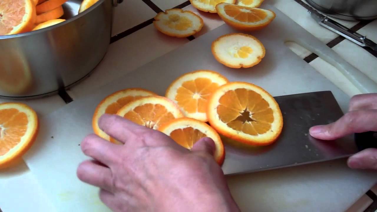 Cooking - glace orange slices 01 - YouTube