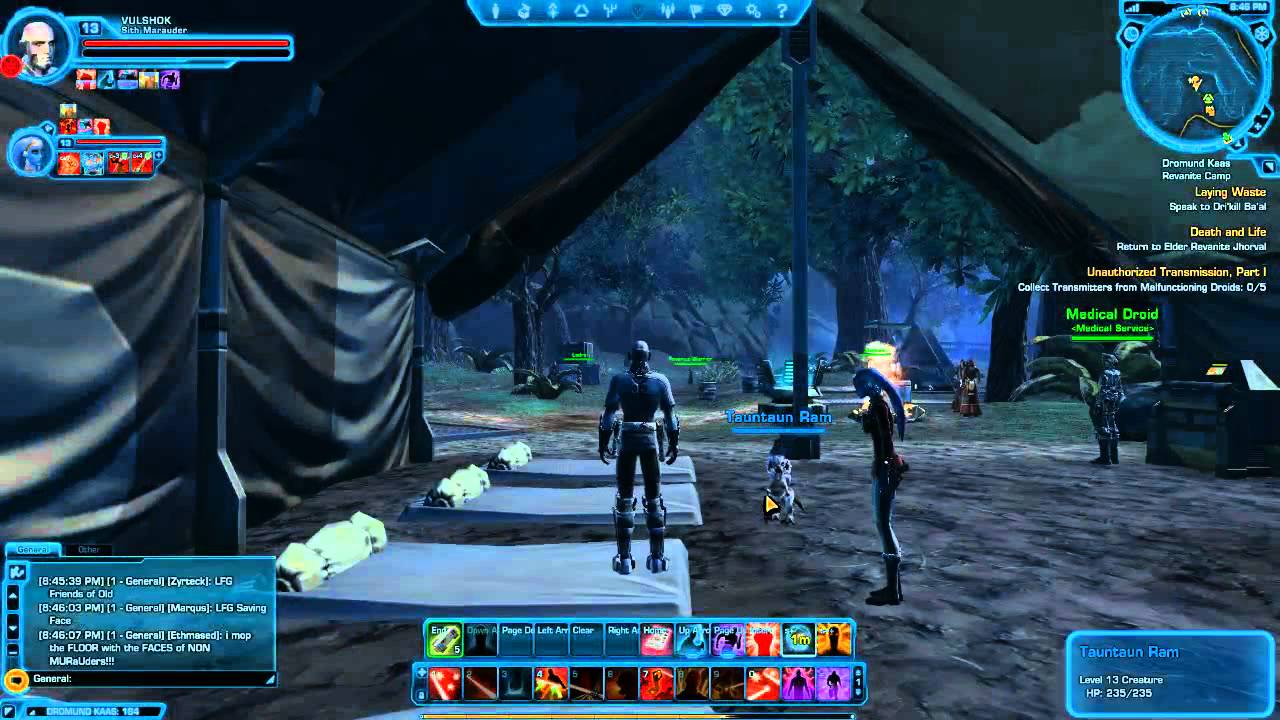 Let's Play SWTOR (Sith Warrior) Ep. 31 - Joining the Revanites - YouTube