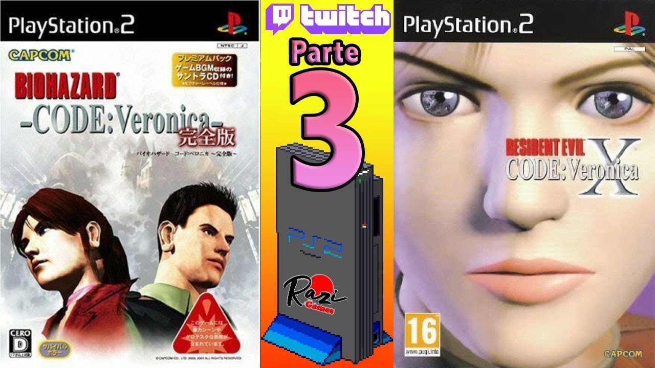 RE Code Veronica (Ps2) - 03 - Claire hablando en español mola ¡quiero ...