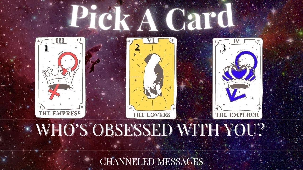 Pick-a-Card| *WHO’S OBSESSED WITH YOU?* 👀 *Accurate* Tarot Reading🔮 ...