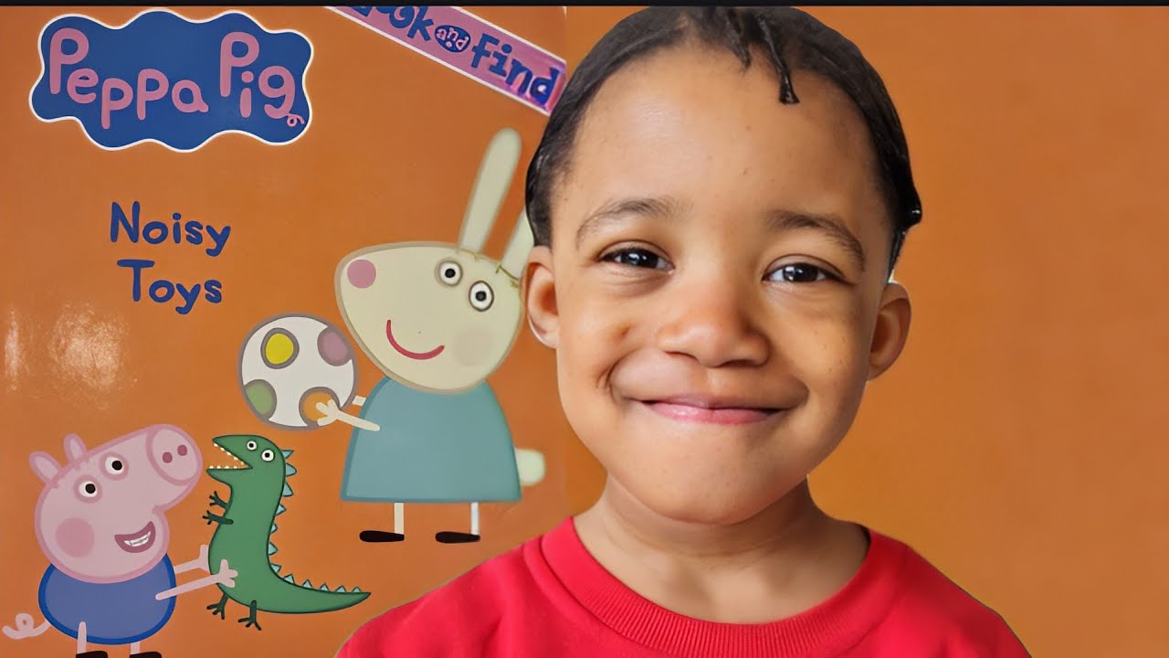 Peppa Pig - NOISY TOYS Read Aloud Book For Kids - YouTube