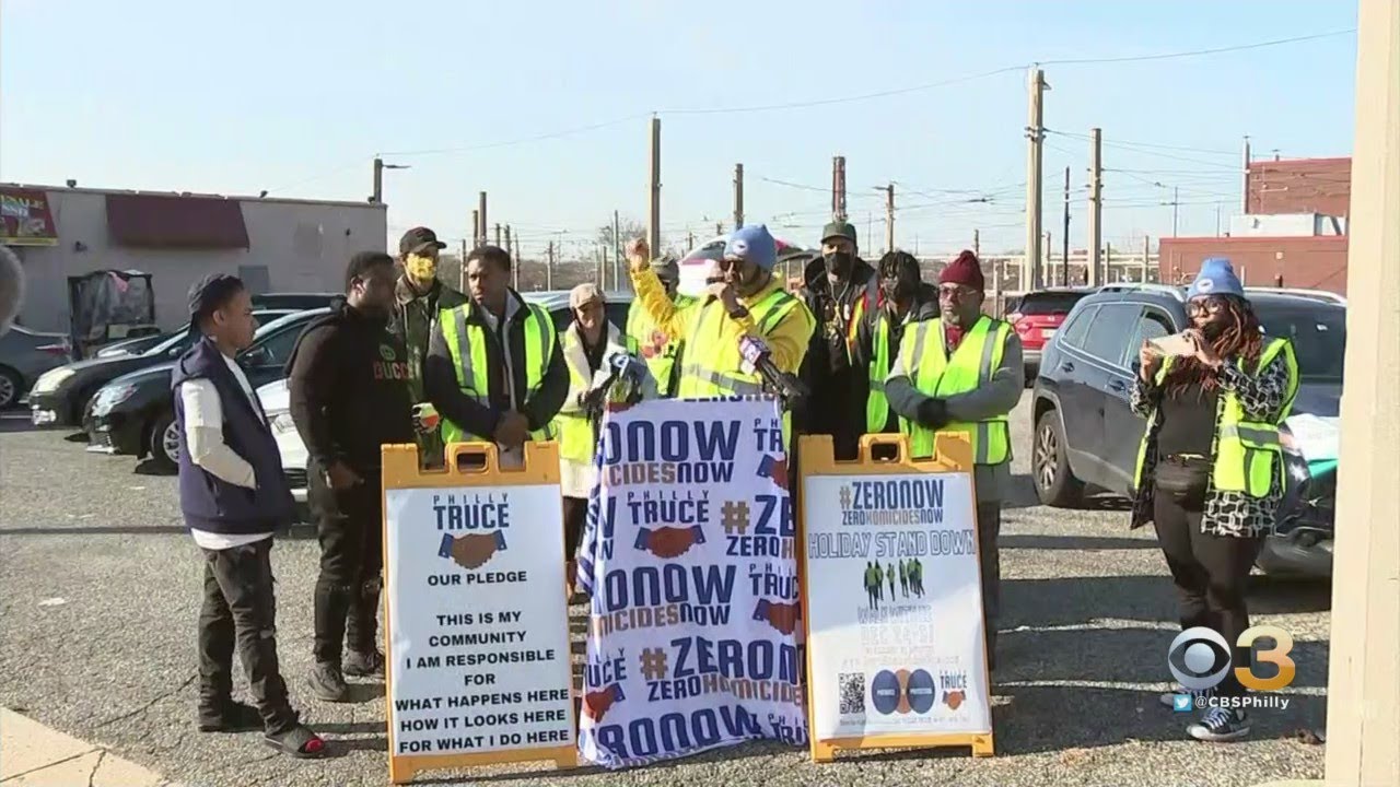 Philly Truce Begins Their Holiday Stand Down Campaign Through End Of ...