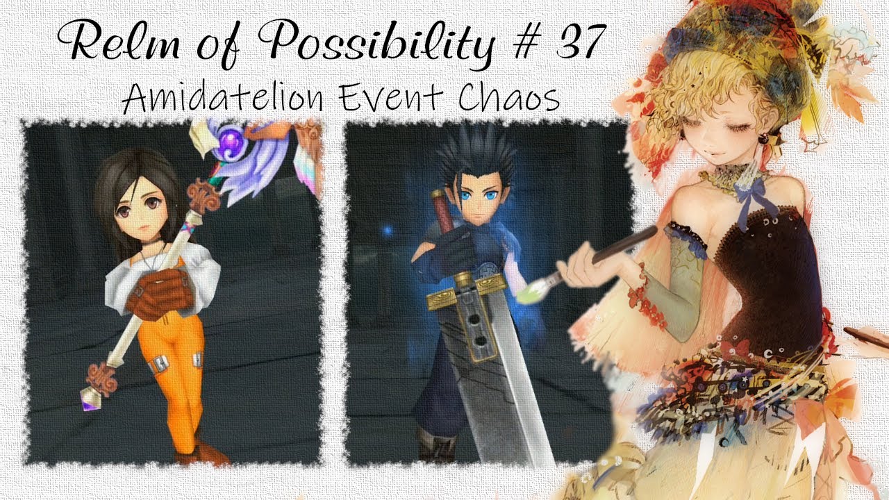 [DFFOO] Amidatelion Event CHAOS - Sylph Relm to the Rescue! (ft. Zack ...
