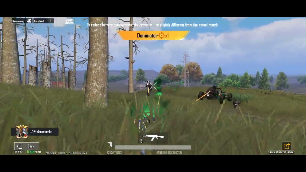 Intense 1v2😜- BGMI Blackmamba - YouTube