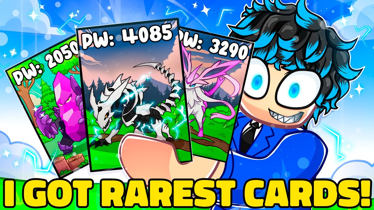 Unlocking the RAREST CARD in BATTLEMON RNG on Roblox! - YouTube