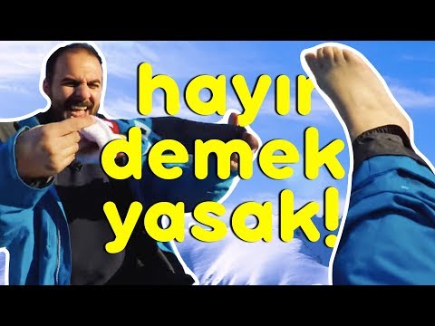 HAYIR DEMEK YASAK! - Karlı Dağda Hayır Dememe Kapışması