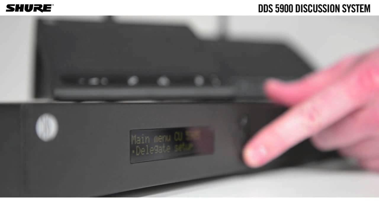 SHURE DIS DDS 5900 Digital Discussion System Overview - VISITELECOM ...