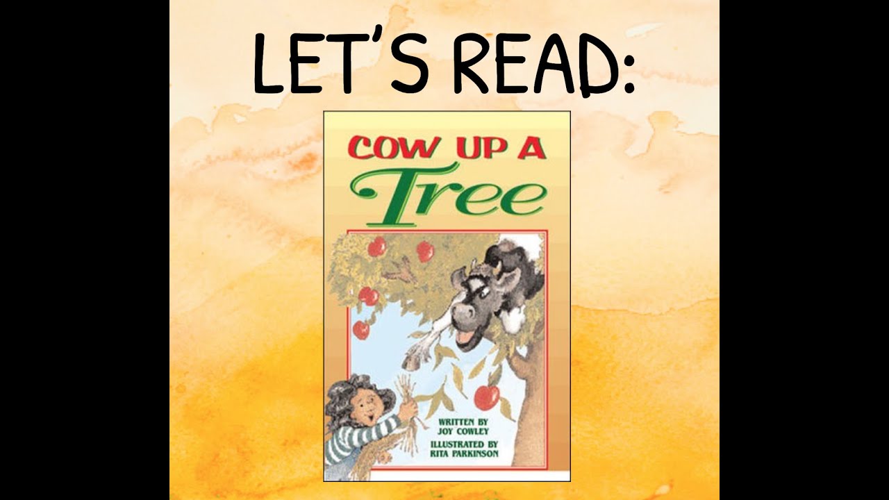 Reading book - Cow up a tree - YouTube
