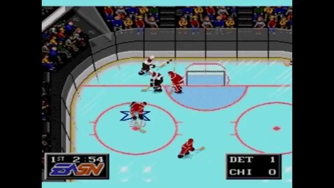 NHL 93 (SEGA) Video Review - YouTube