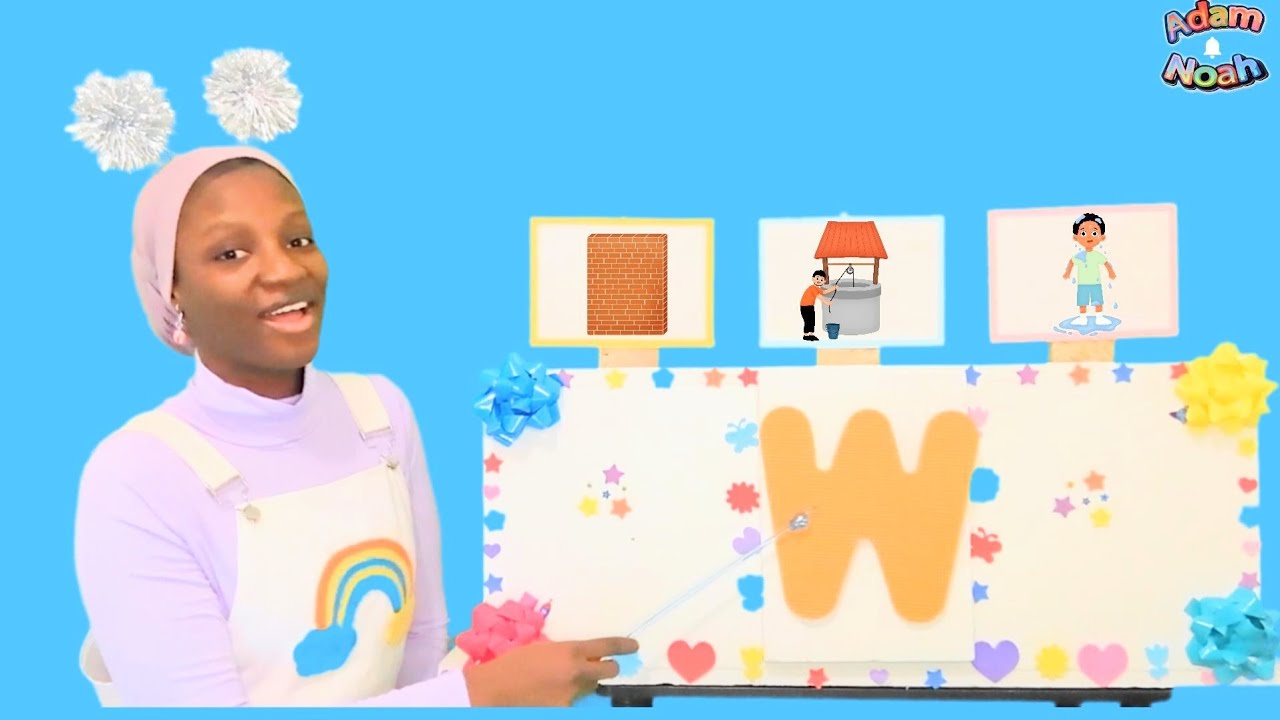 This is W | Phonics |ABC Pop-up Music Box - YouTube