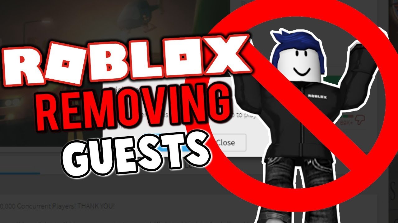 Roblox Is Removing All Guests Youtube