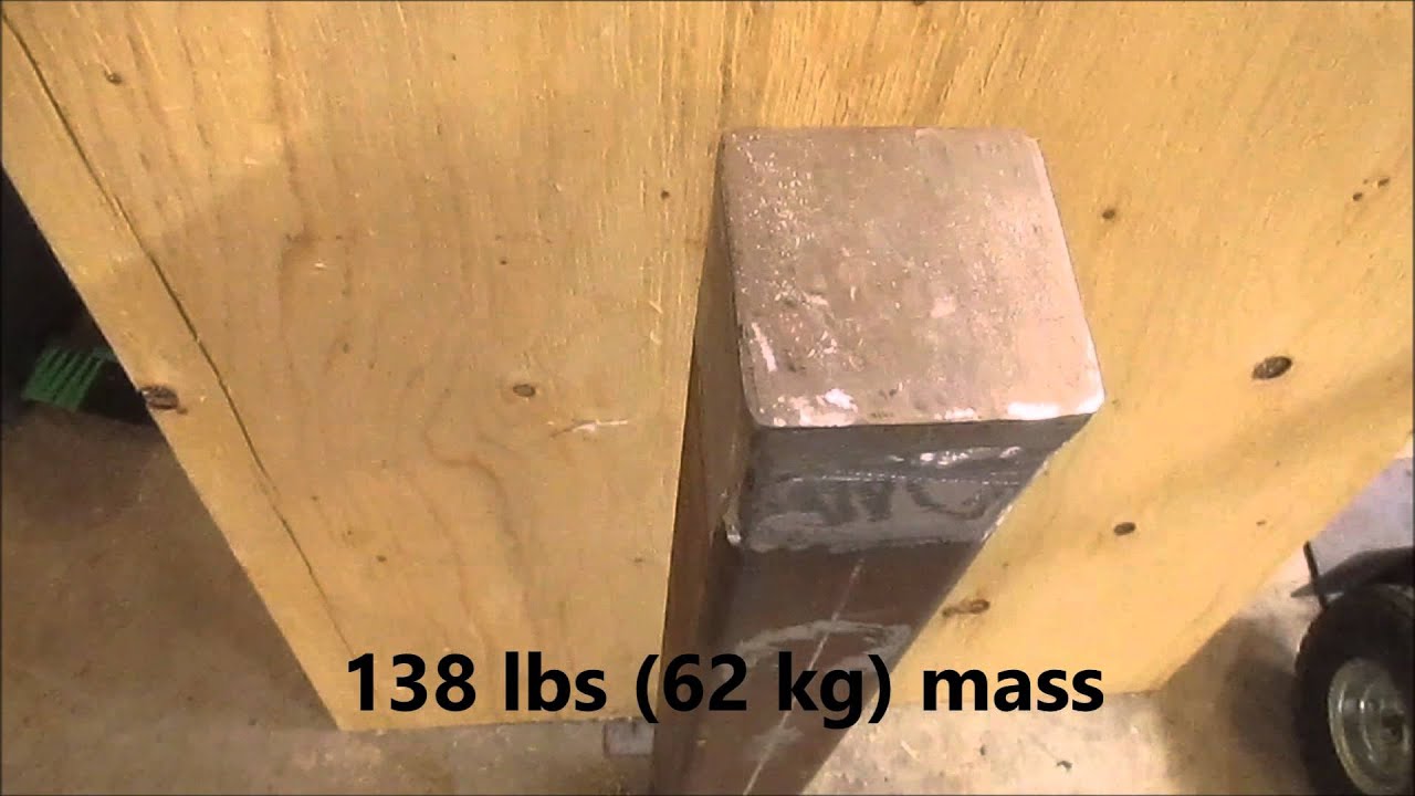 My Dirt Cheap Post Anvil - YouTube