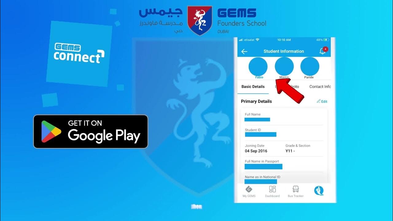 How to upload a photo in GEMS Connect Application - YouTube