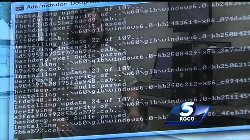 Computer virus threat reaches Oklahoma - YouTube