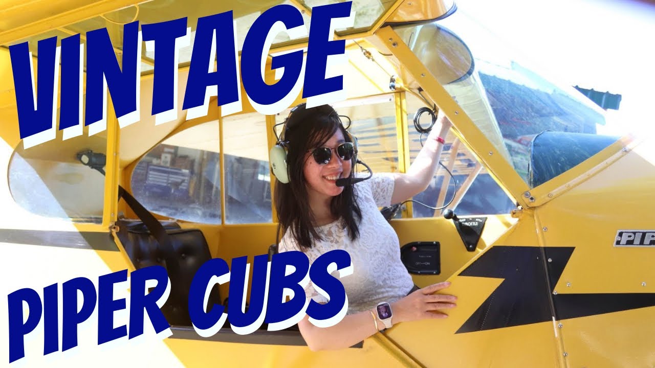 Three Vintage Piper Cubs Over New England! - YouTube