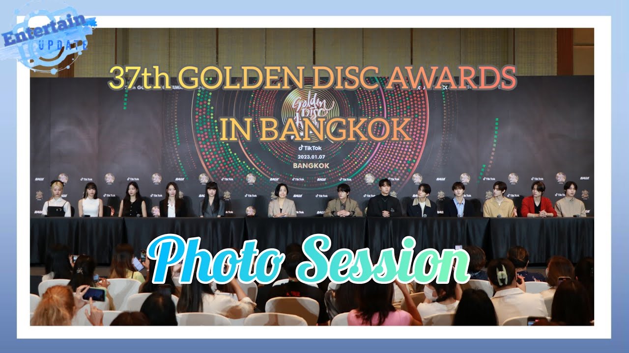 LESSERAFIM & ENHYPEN in 37th GOLDEN DISC AWARDS IN BANGKOK Press ...