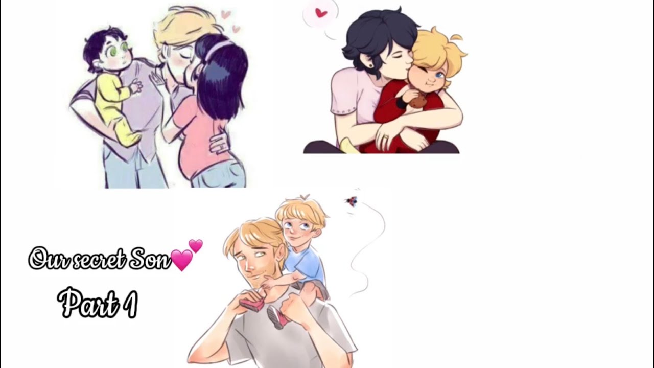 Our Secret Son|Part 1|Mlb texting story|Adrienette| Miraculousy Mia ...