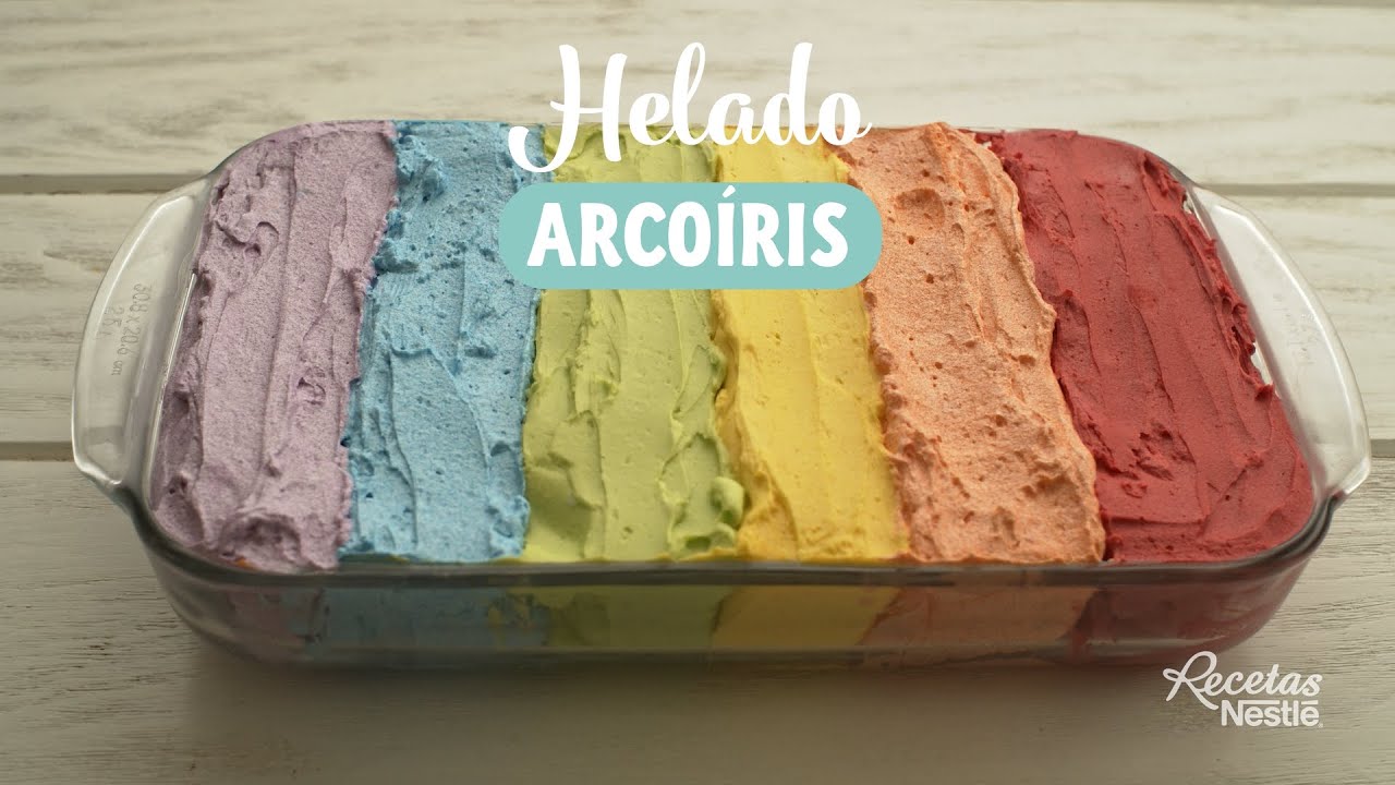 Helado De Doble Arcoiris Order Double Rainbow Ice Cream San