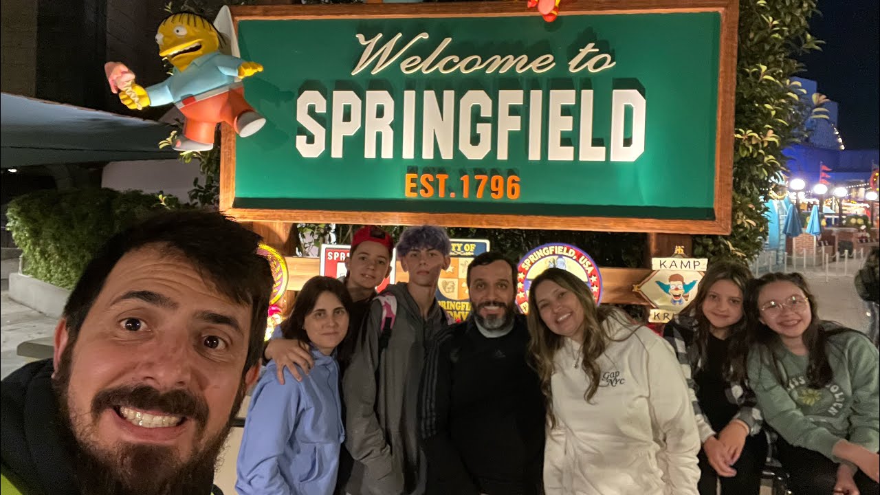 The Simpson/Springfield ride Universal Studios Hollywood. (2023) - YouTube