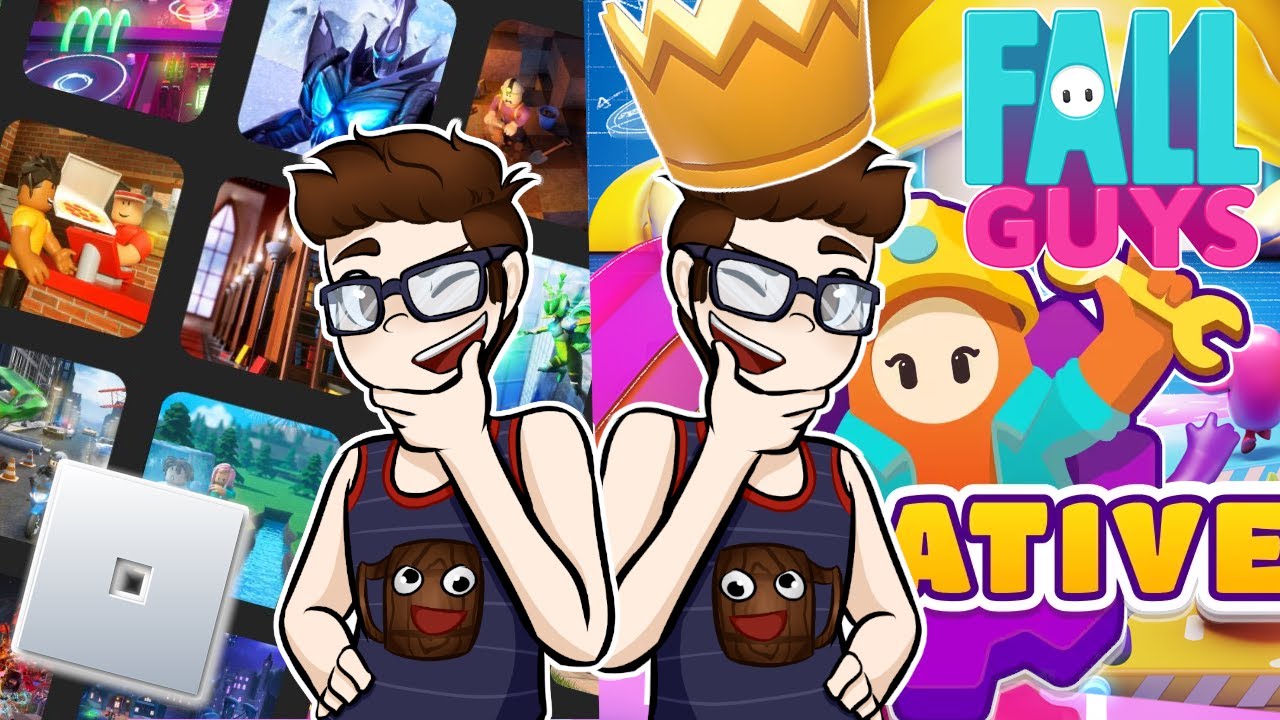 FALL GUYS CREATIVE MODE AND ROBLOX STREAM - YouTube