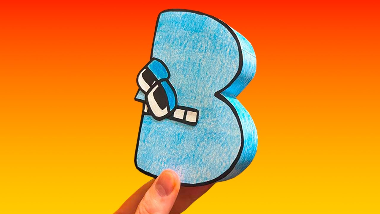Paper Craft | GREEK Alphabet Lore BETA | B - YouTube