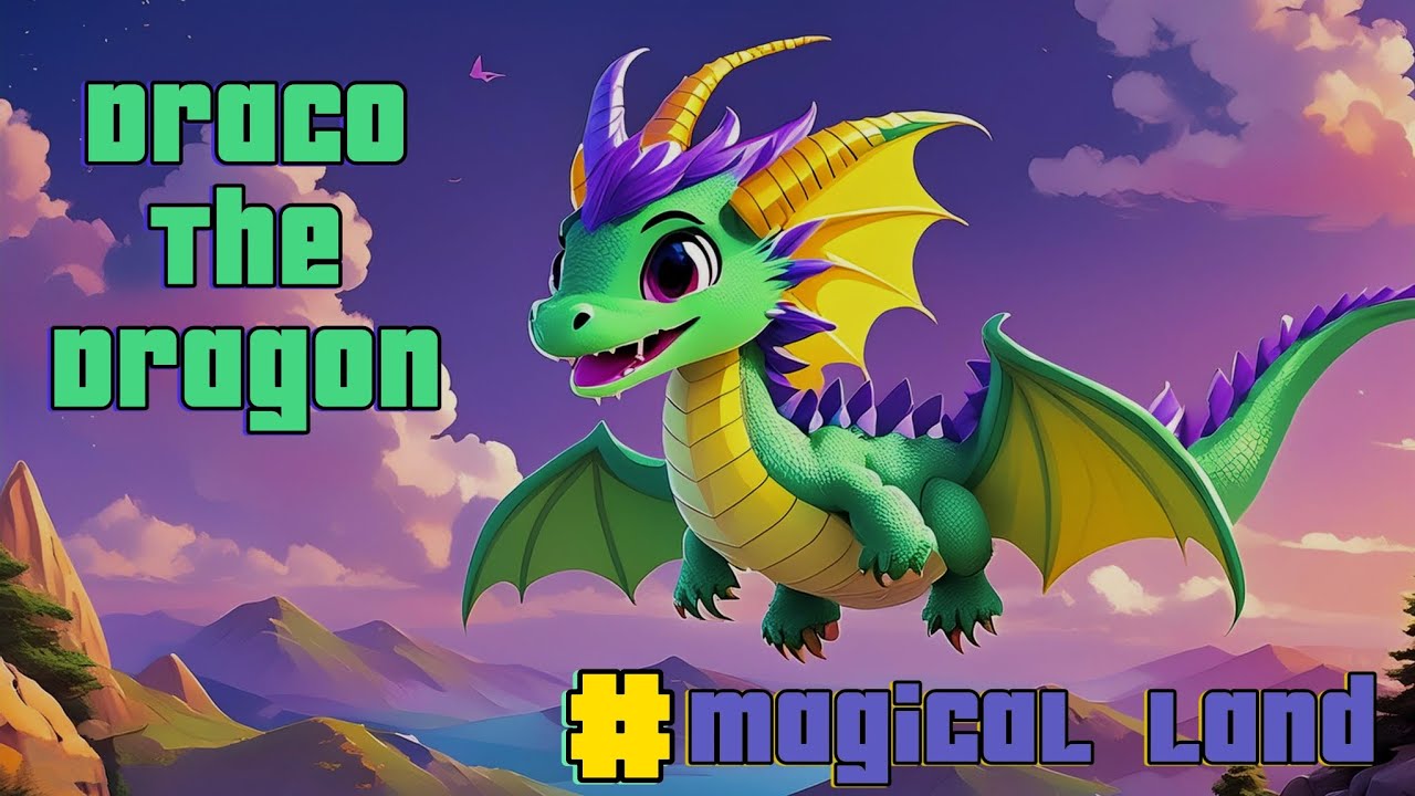 Draco The dragon l KIDS SONG l Musical Story For Kids l English song ...