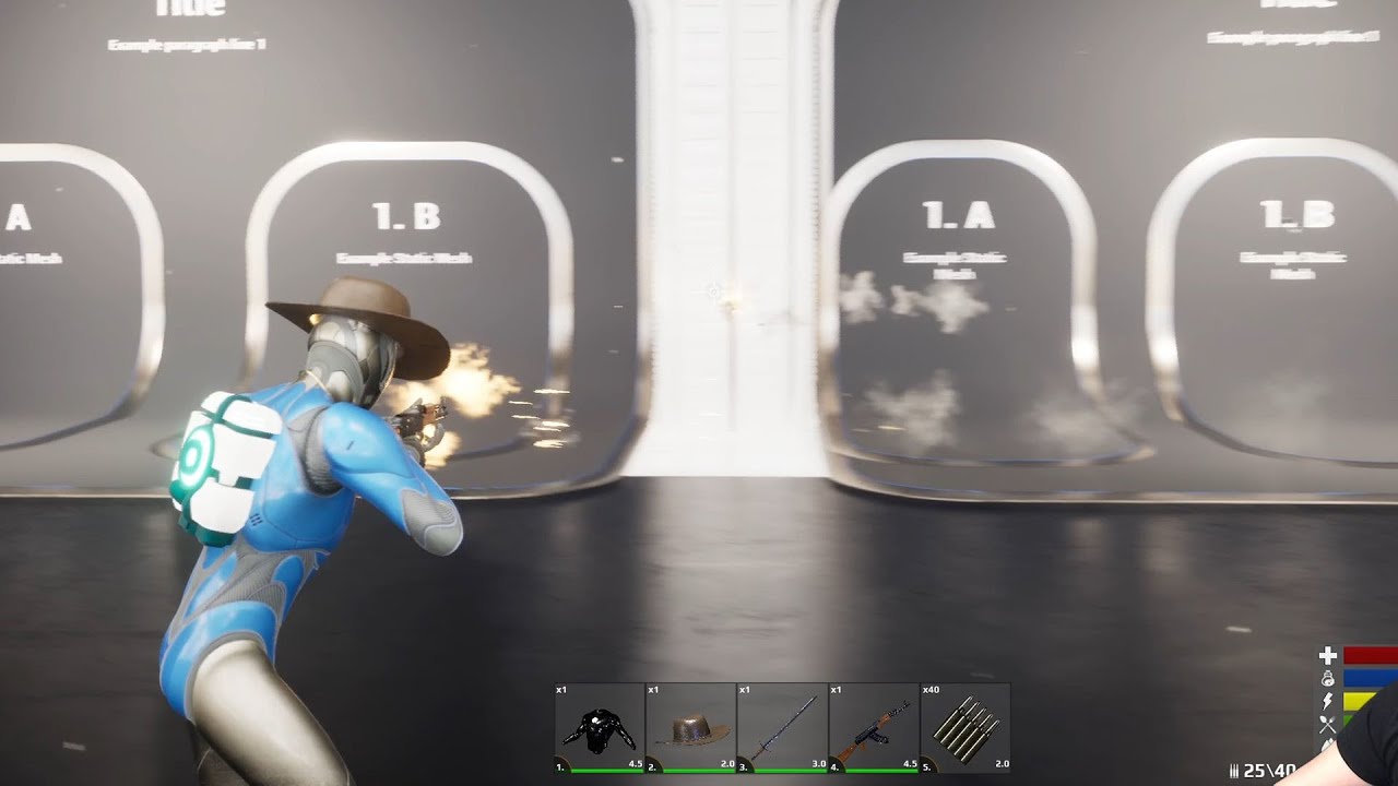 Hyper Devlog Integrated Equipment From The Combat Into The Inventory System Youtube