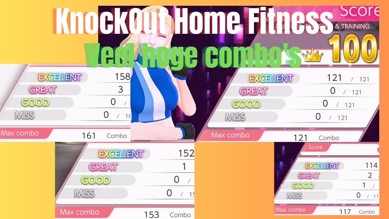 KnockOut Home Fitness veel hoge combo's - YouTube