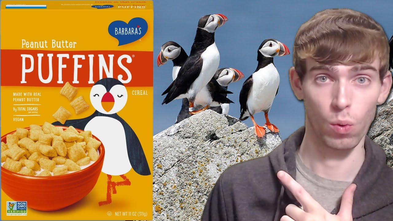 Are Puffins up to snuff? - Peanut Butter Puffins Cereal - YouTube