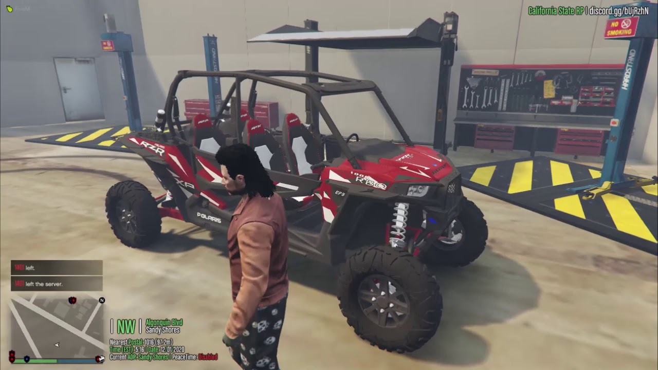 Buying A 4 Door RZR 1000 - Gta 5 role play - fivem - YouTube