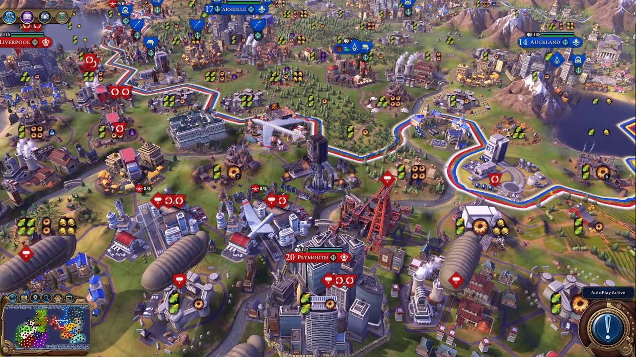 [CIV 6] Will the first country get conquered - Ai Fight - YouTube