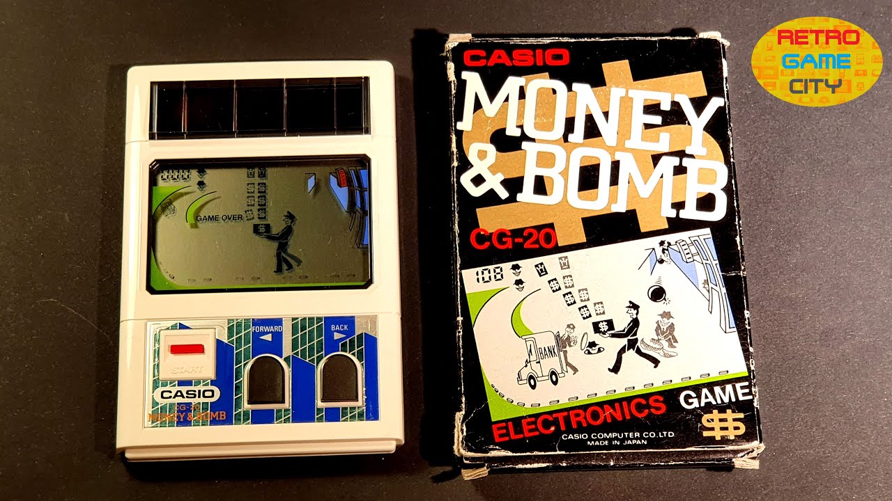LCD handheld from CASIO named Money & bomb - YouTube