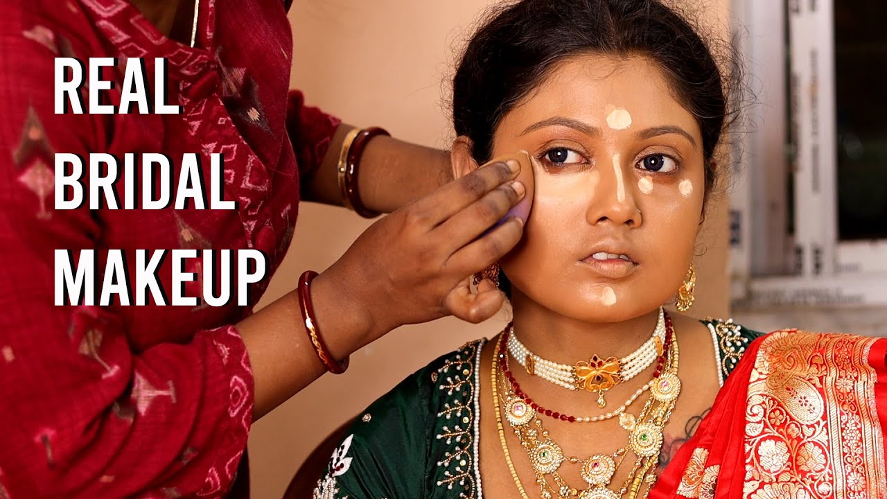 Best Real Bridal Makeup Tutorial Sweat Proof Makeup Step By Step