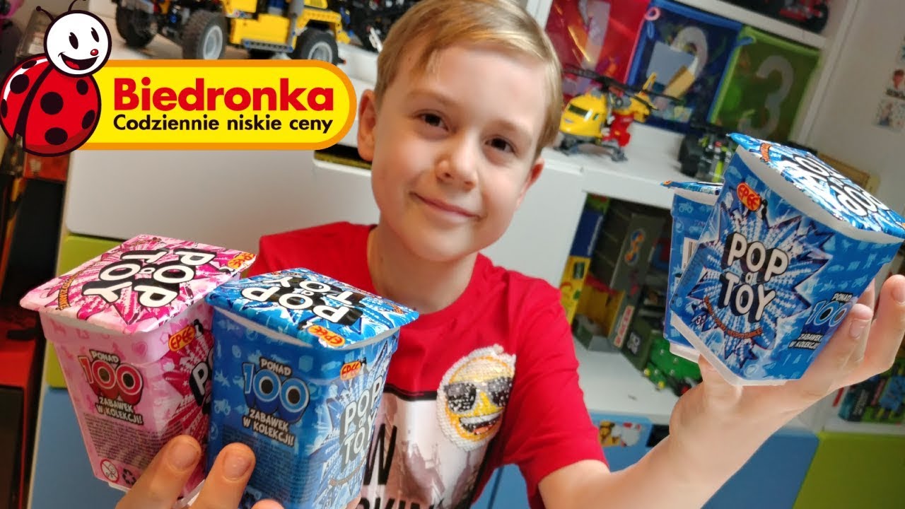 POP A TOY - HIT CZY KIT - ZABAWKI Z BIEDRONKI - YouTube